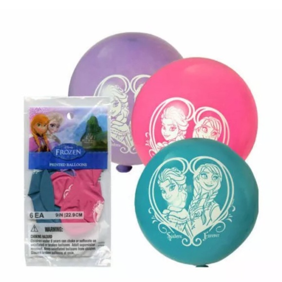 Party Supplies | Disney Frozen Anna Elsa Latex Balloons Set Of 2 | Poshmark